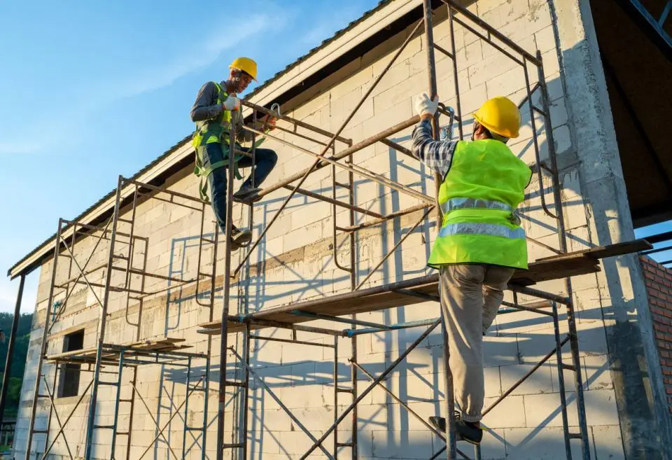 Louez un échafaudage pour votre chantier
