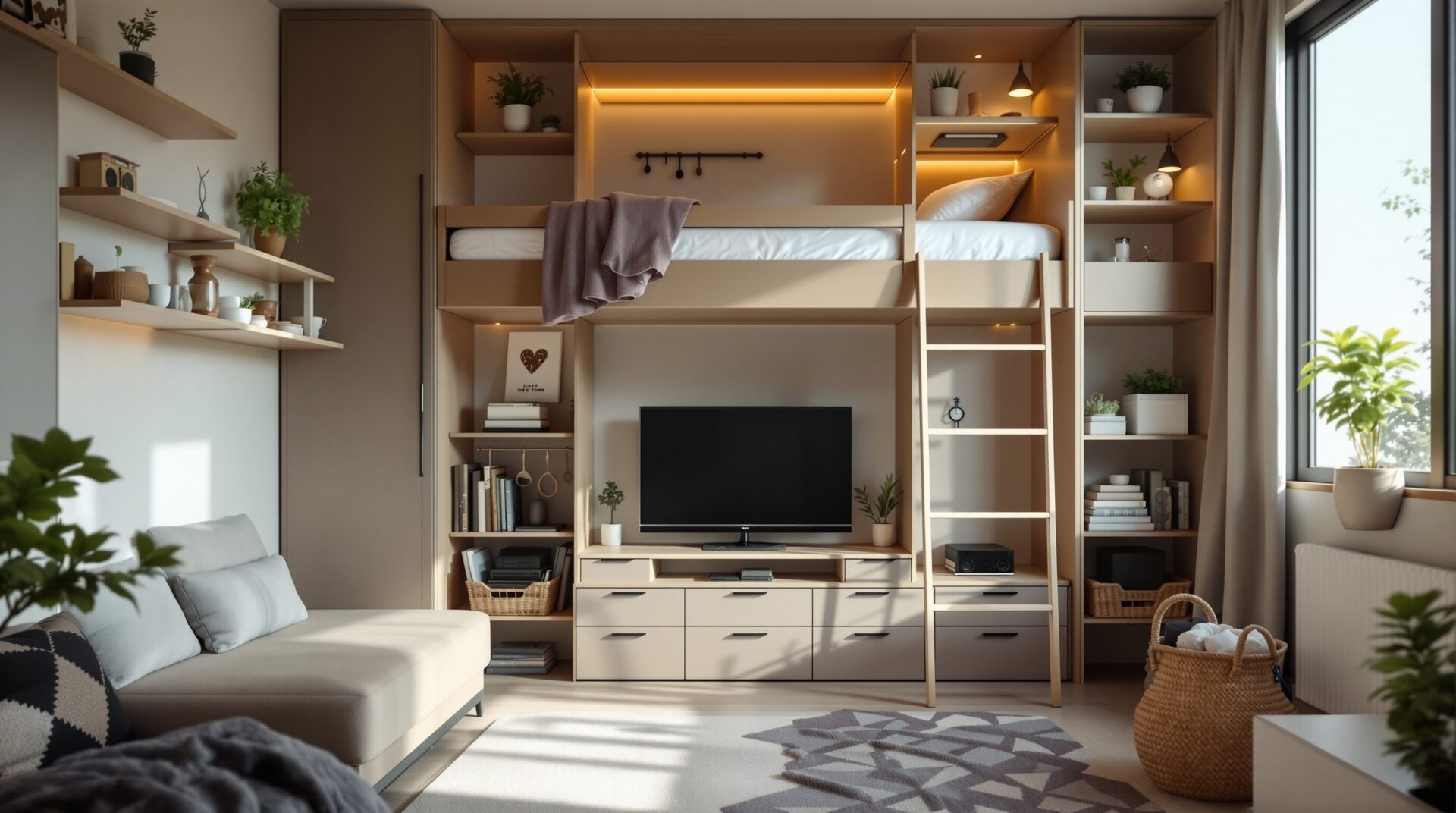 Amenagement Chambre 11m2